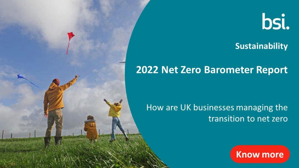 Net Zero Barometer Report: 1 in 5 UK businesses prioritizing carbon ...