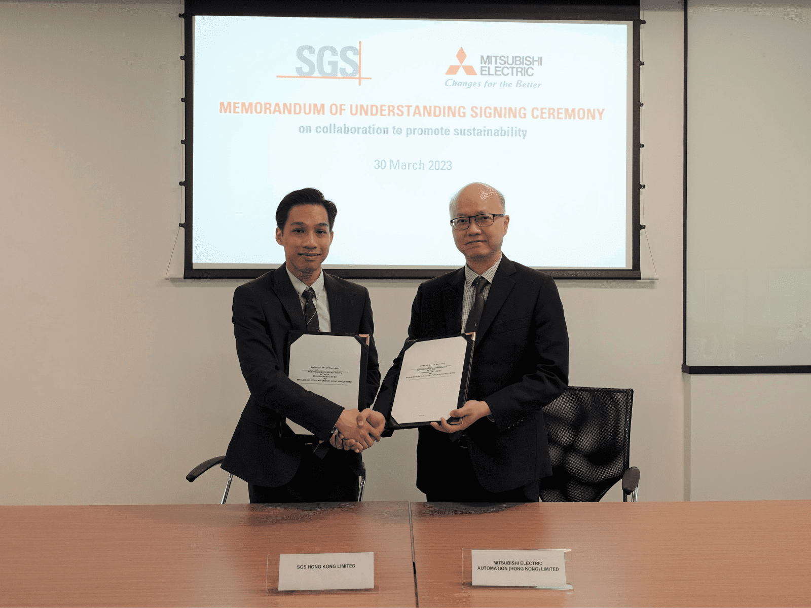 SGS and Mitsubishi Electric Hong Kong Collaborate to Promote Green ...