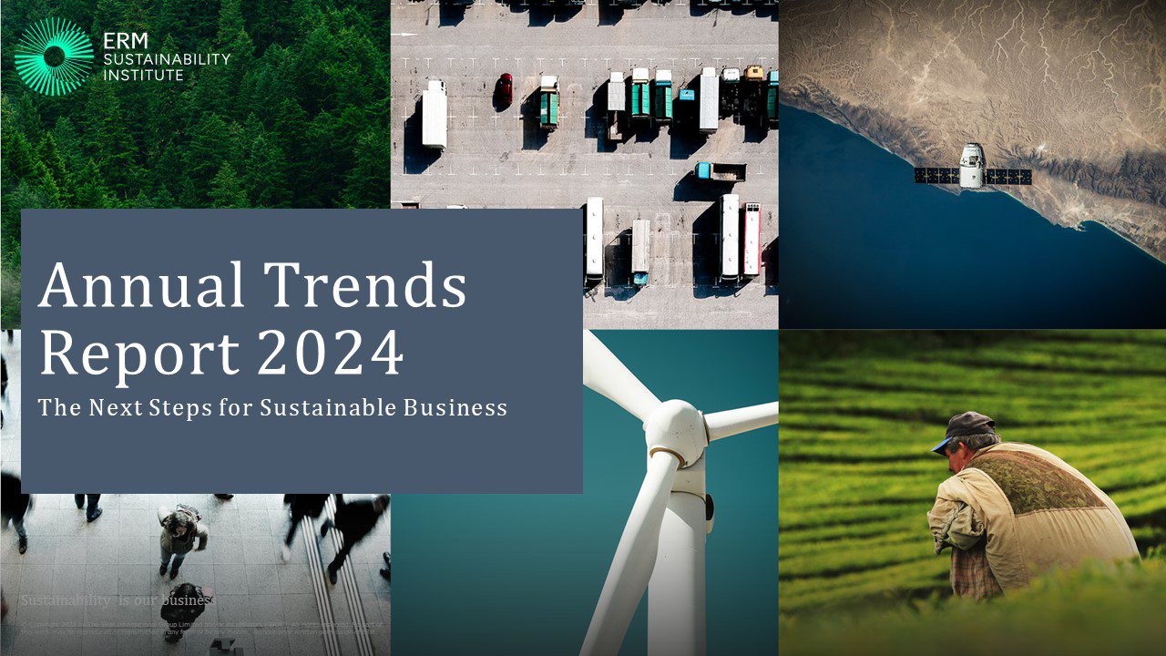 ERM’s Quarterly Sustainability Trends Outlook - ReThink HK
