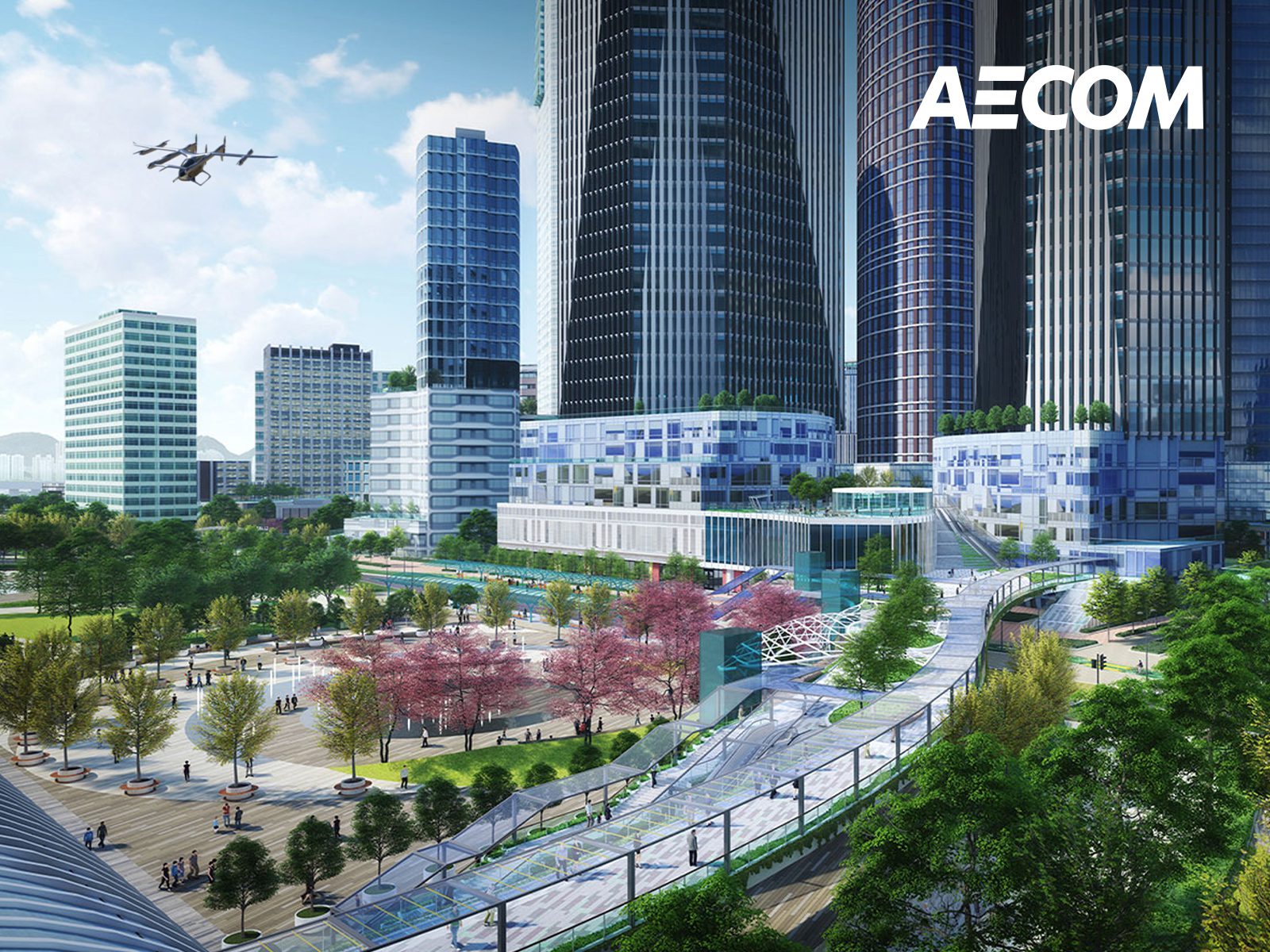 AECOM driving sustainable transport through the low-altitude economy ...